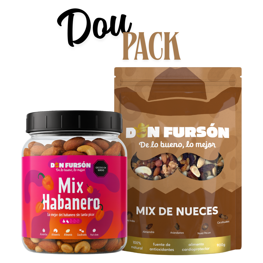 Duo Mixes (Mix de Nueces 900g & Mix Habanero 500g) – Don Fursón